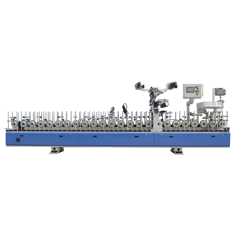 China BF-45-L Multifunction Hotmelt Pur Profile Wrapping Machine ...